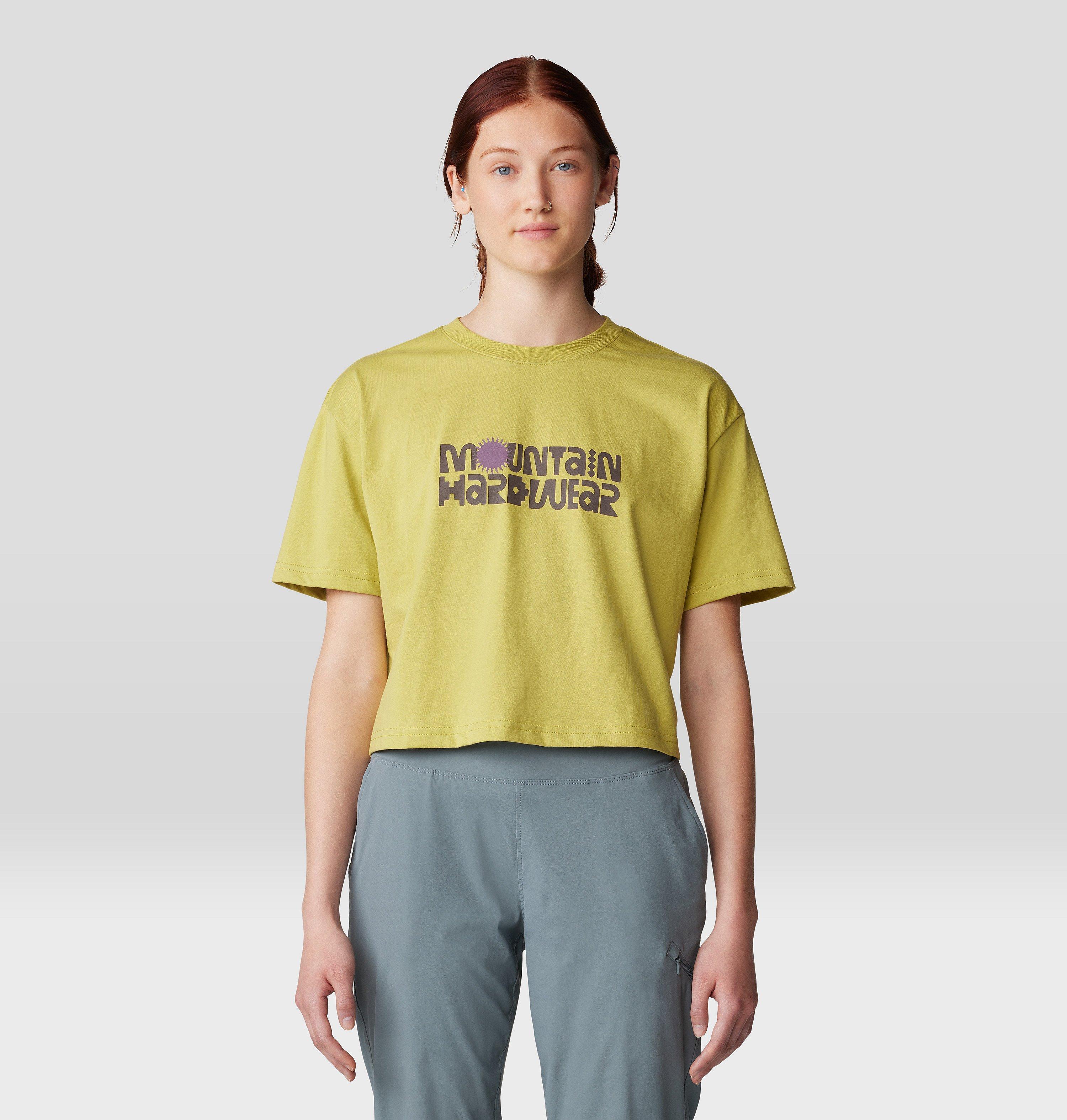 Click here for Mountain Hardwear Womens Logo Plus Boxy crop- prices