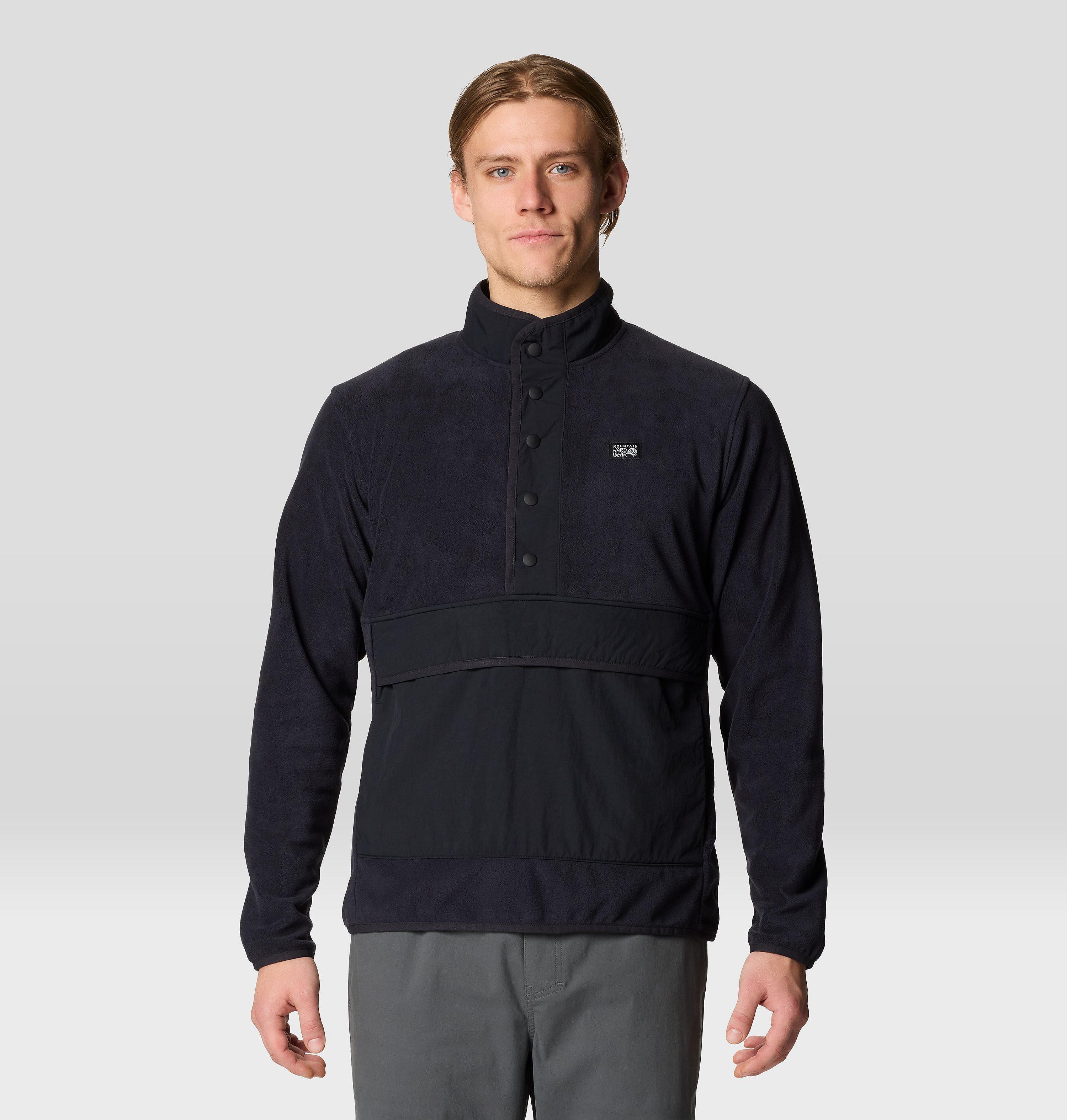 Click here for Mountain Hardwear Mens Microchill  Snap Pullover- prices