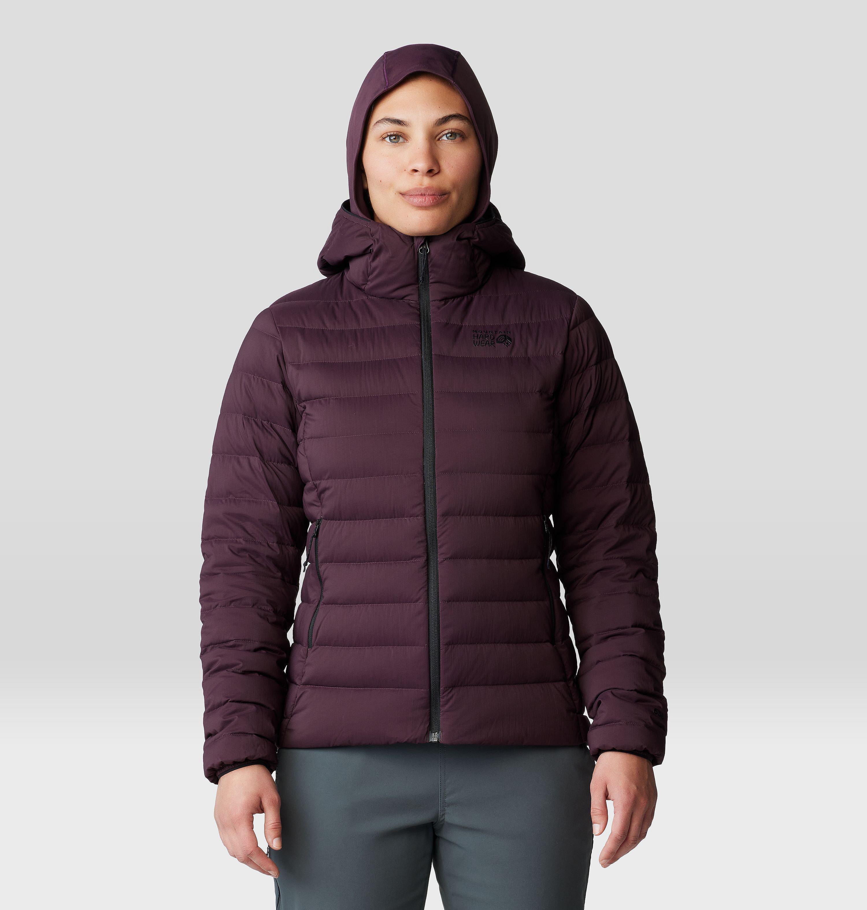 Click here for Mountain Hardwear Womens Deloro  Down Full Zip Hoo... prices