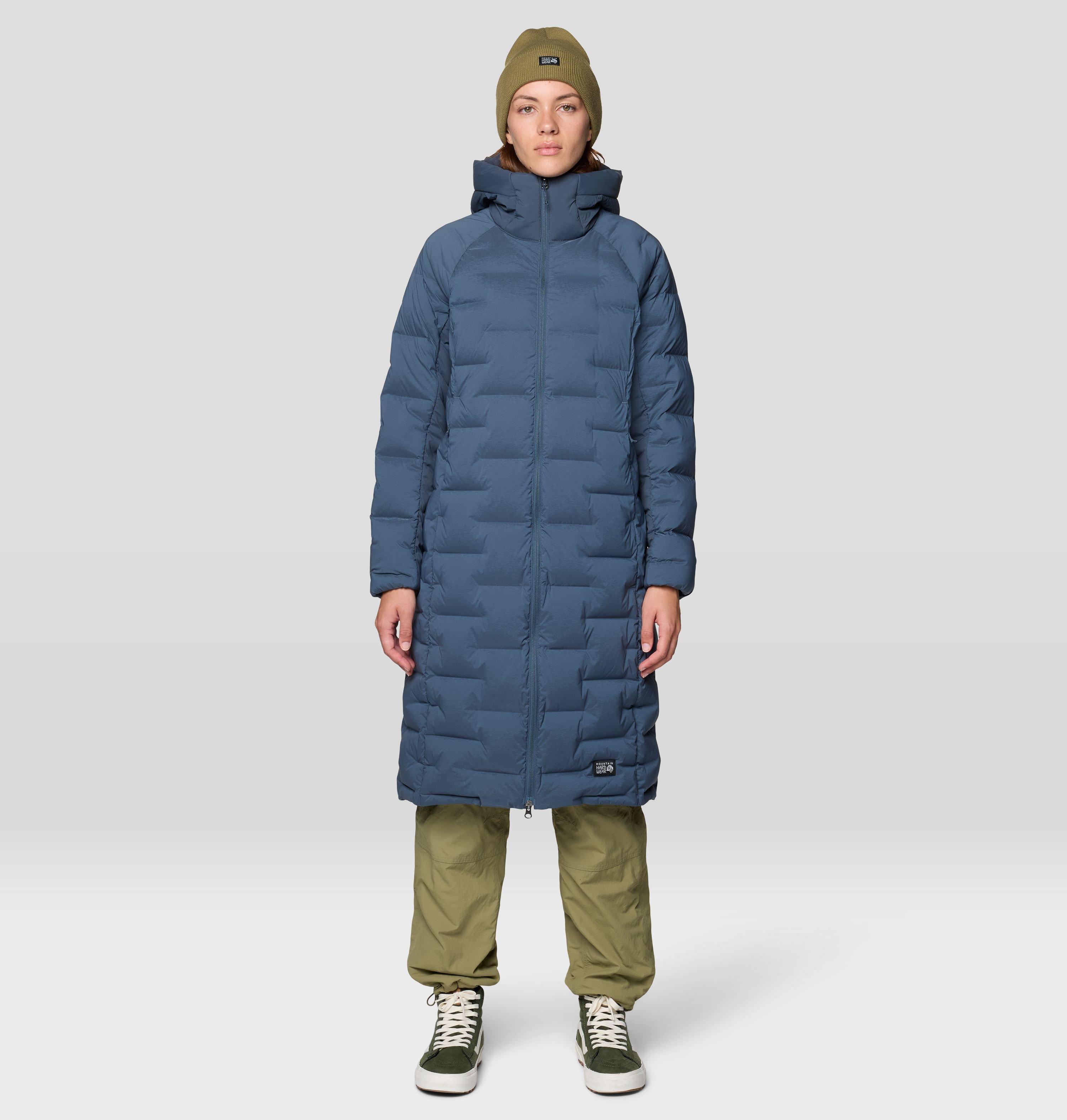 Click here for Mountain Hardwear Womens Stretchdown  Long Parka- prices