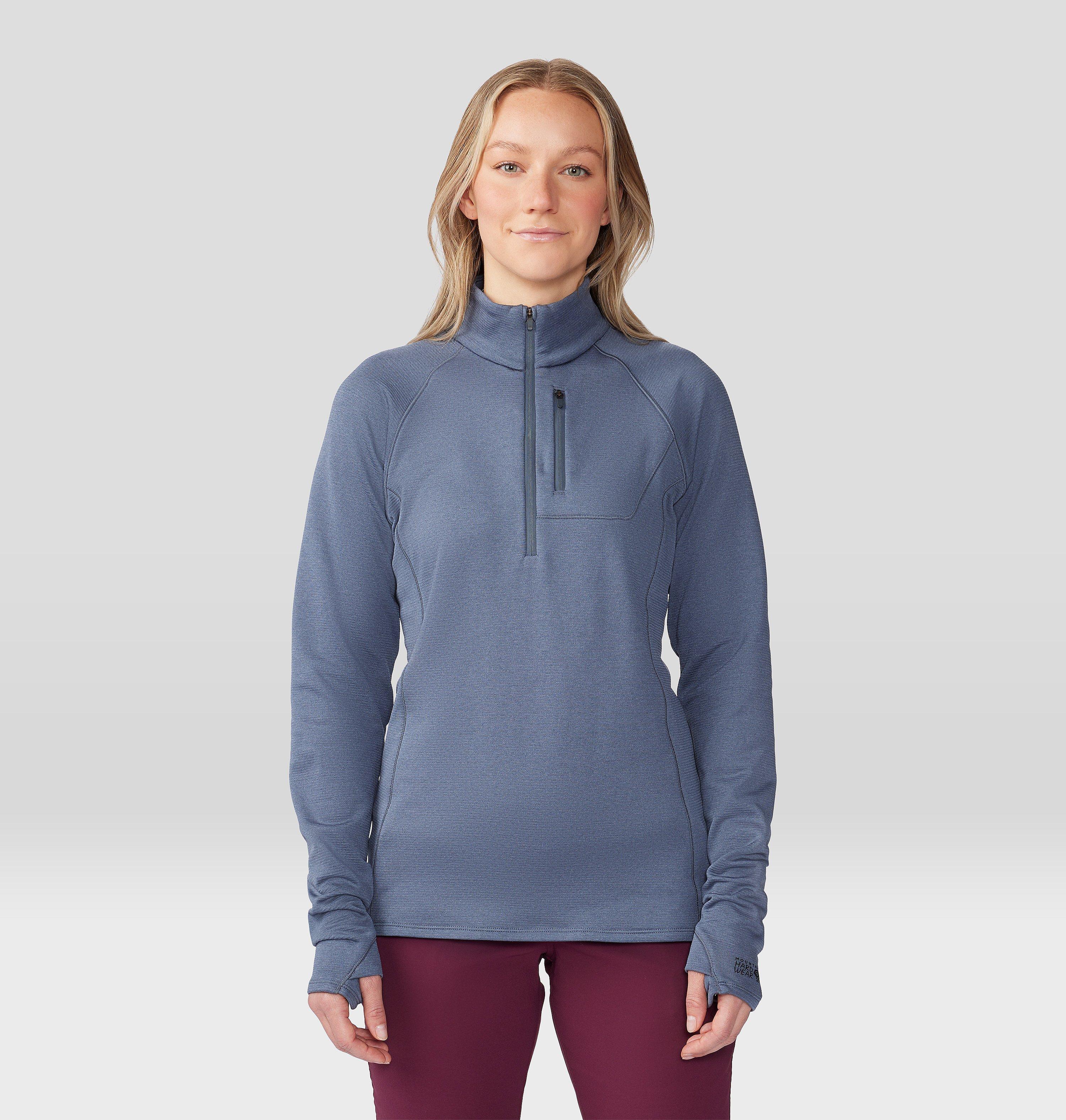 Click here for Mountain Hardwear Womens Glacial Trail  Half Zip- prices