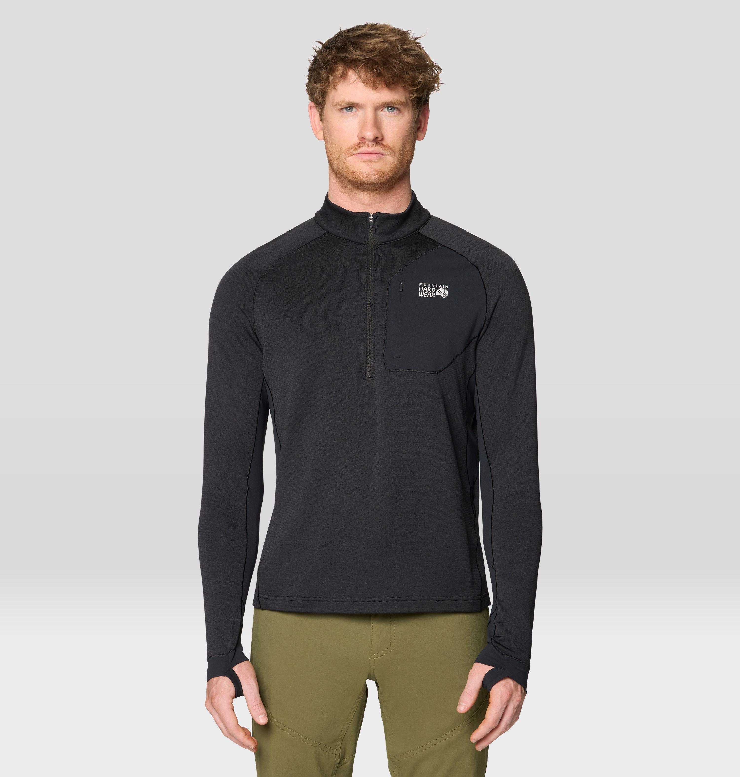 Click here for Mountain Hardwear Mens Up First  Tech Fleece Quart... prices