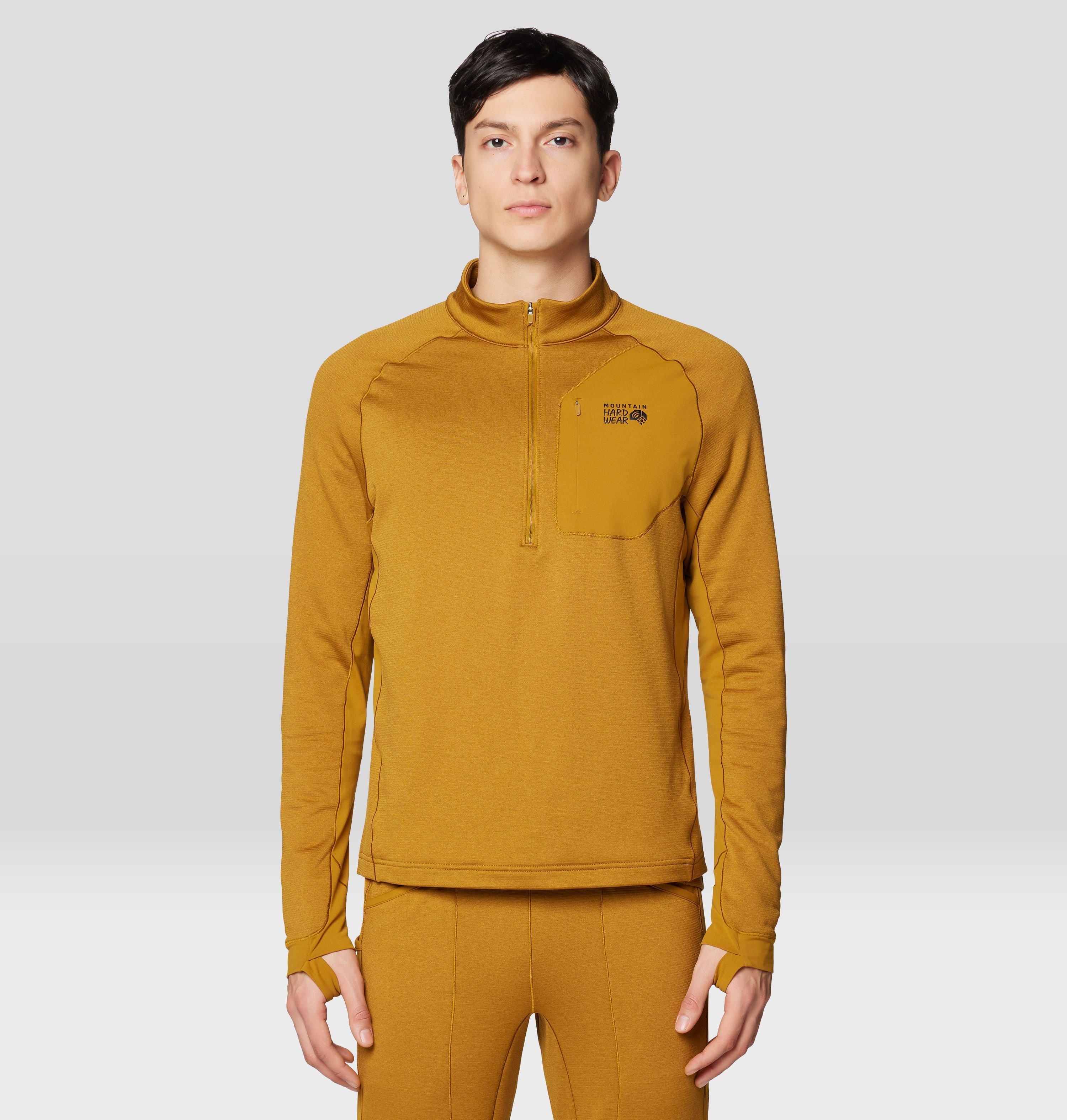 Click here for Mountain Hardwear Mens Up First  Tech Fleece Quart... prices