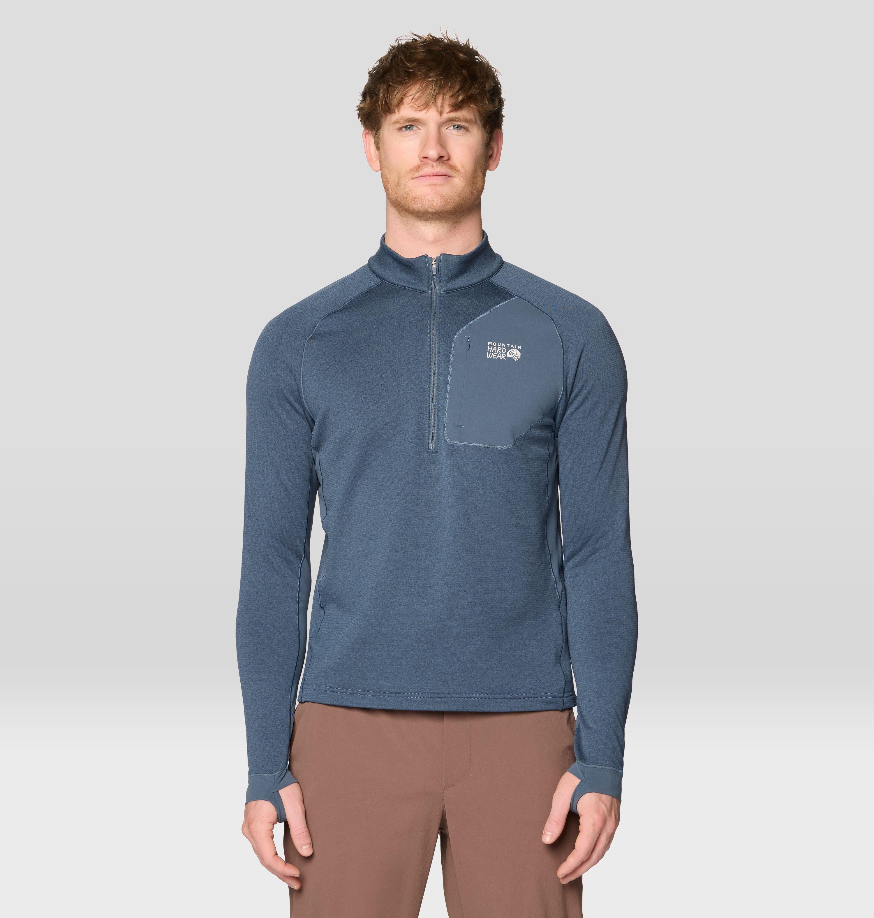 Click here for Mountain Hardwear Mens Up First  Tech Fleece Quart... prices
