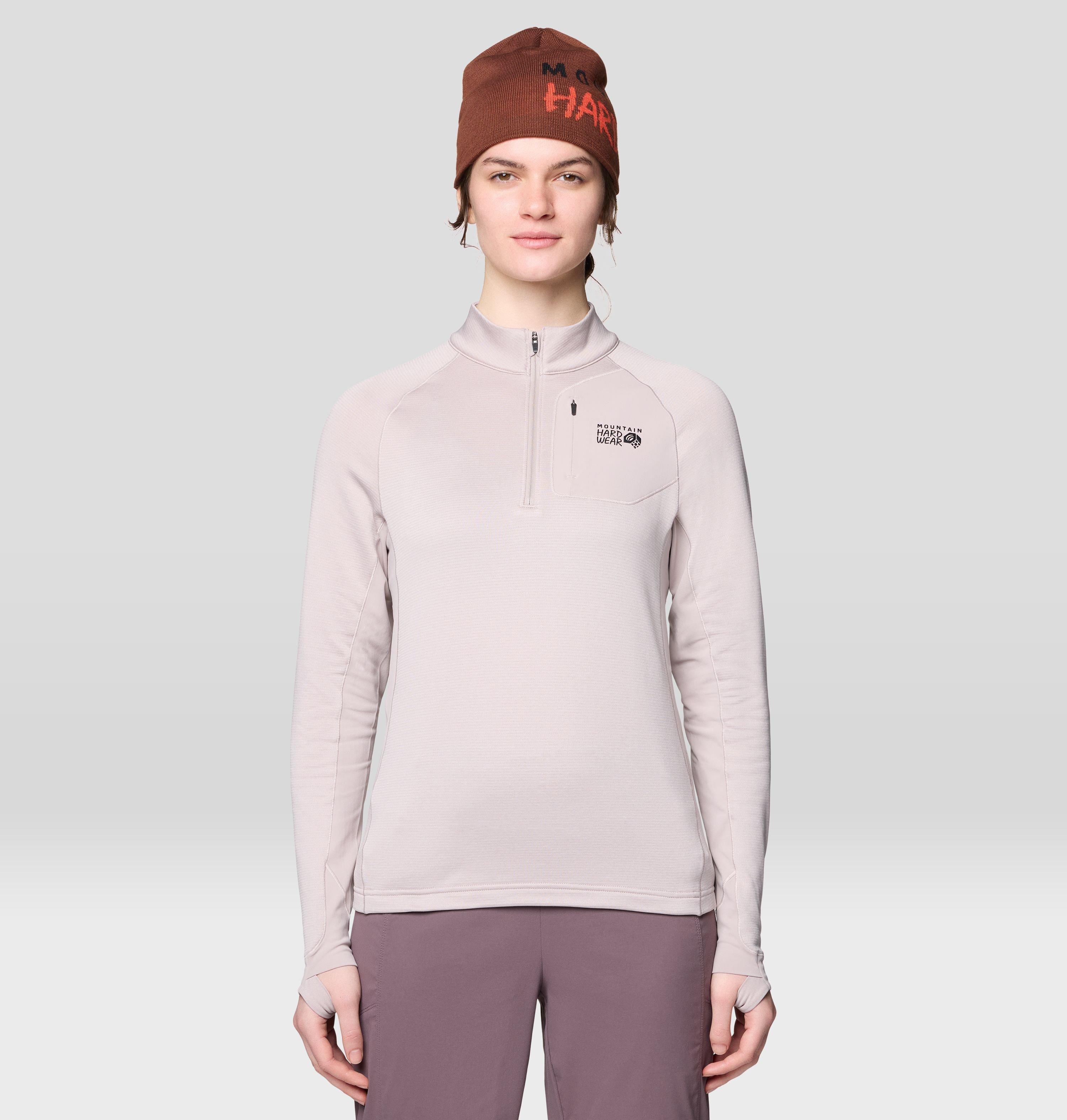 Click here for Mountain Hardwear Womens Up First  Tech Fleece Qua... prices