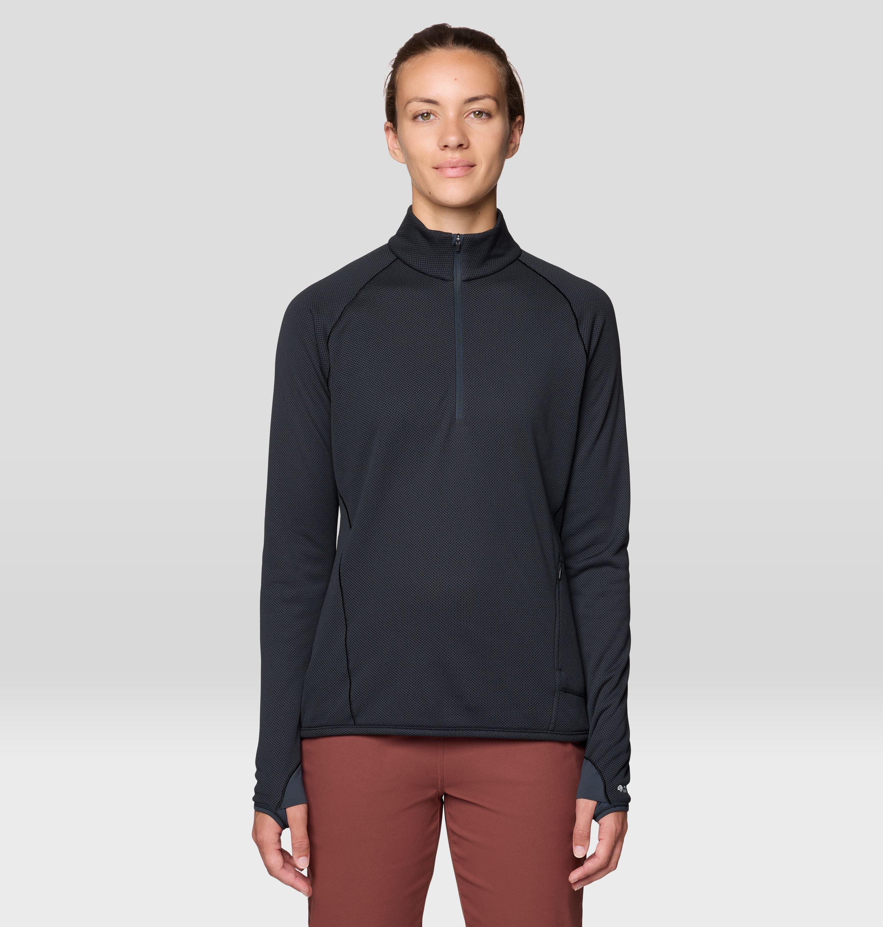 Click here for Mountain Hardwear Womens AirMesh  Half Zip- prices