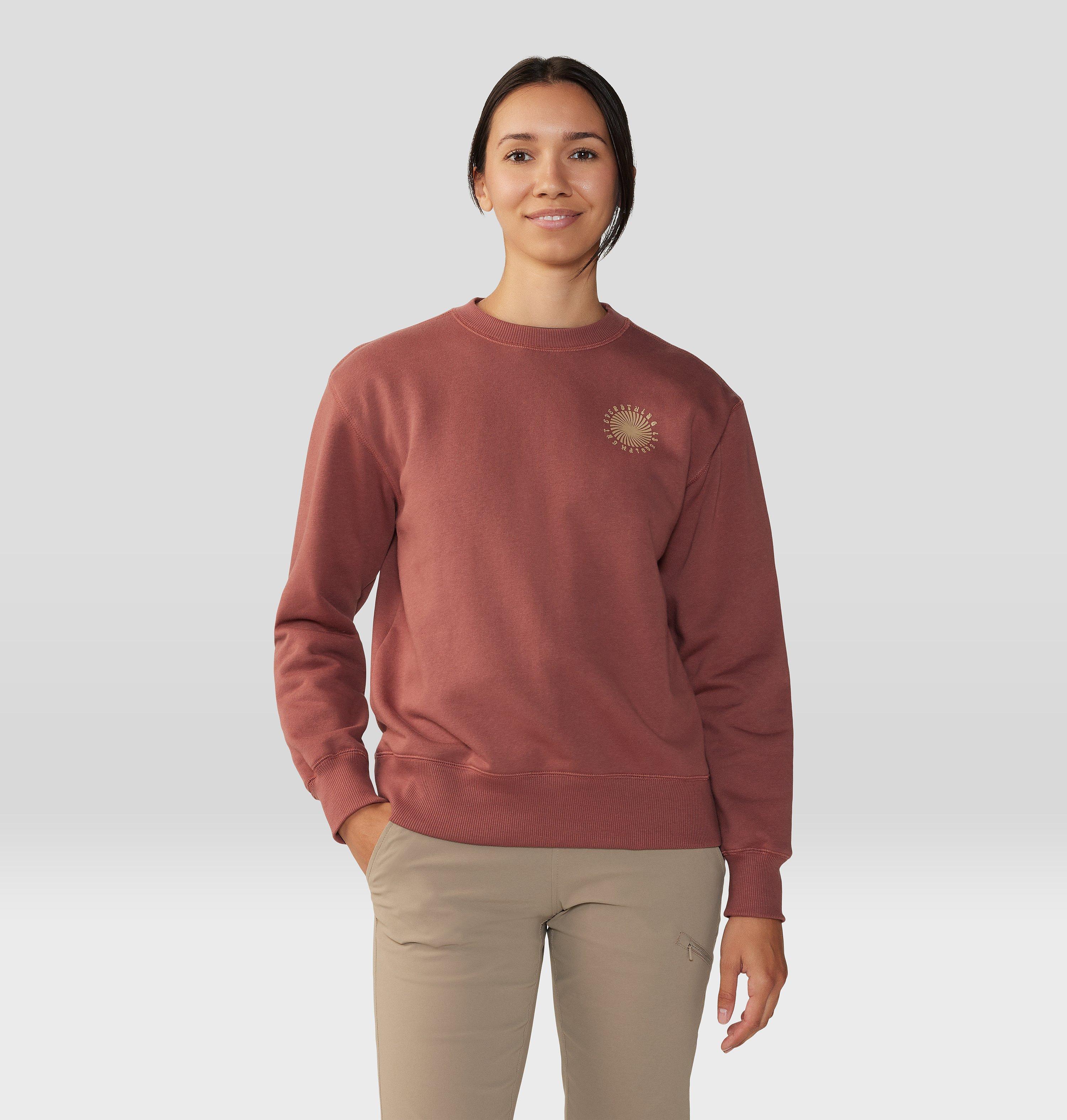 Click here for Mountain Hardwear Womens Spiral  Pullover Crew- prices