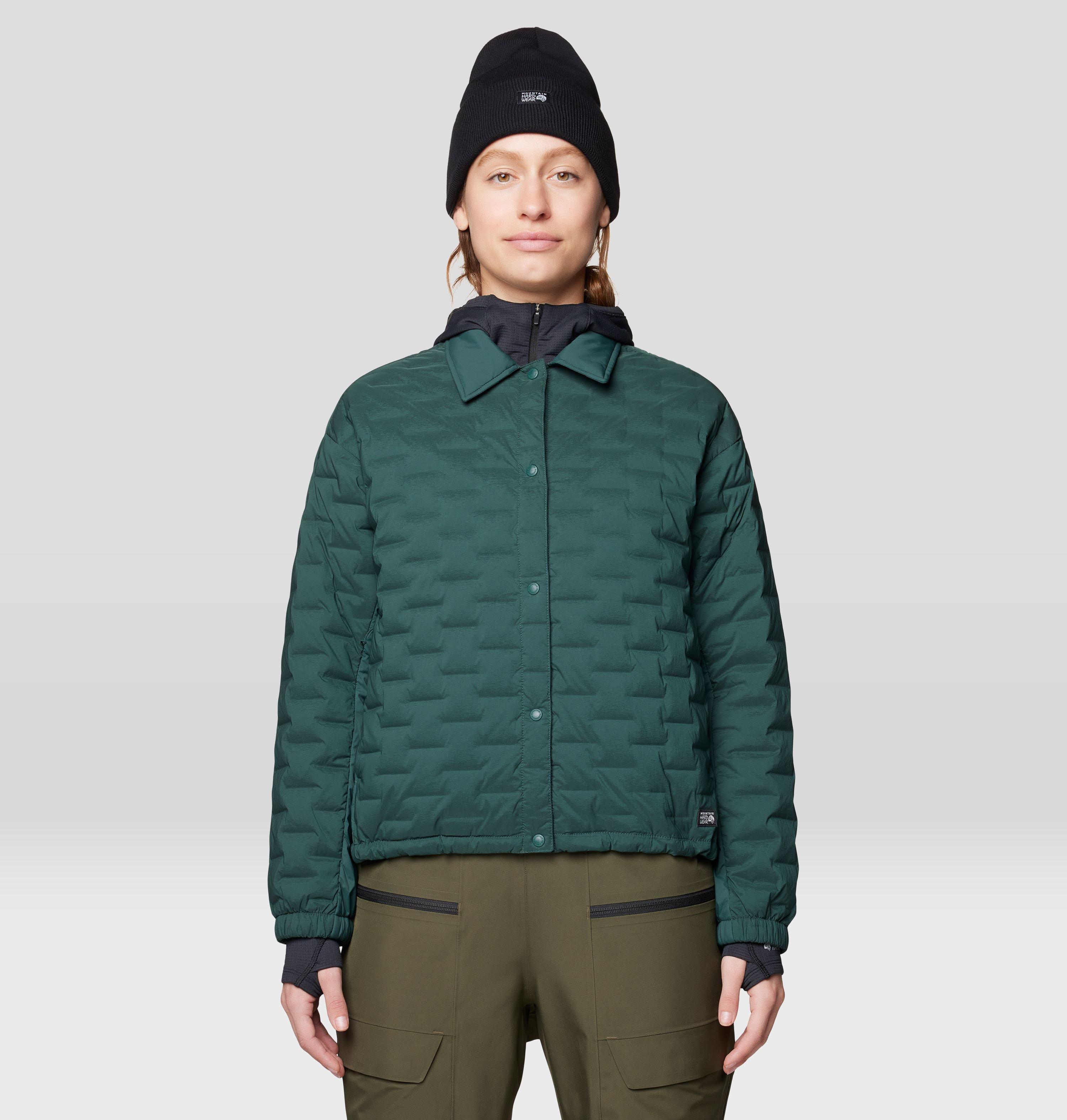 Click here for Mountain Hardwear Womens Stretchdown  Light Snap J... prices