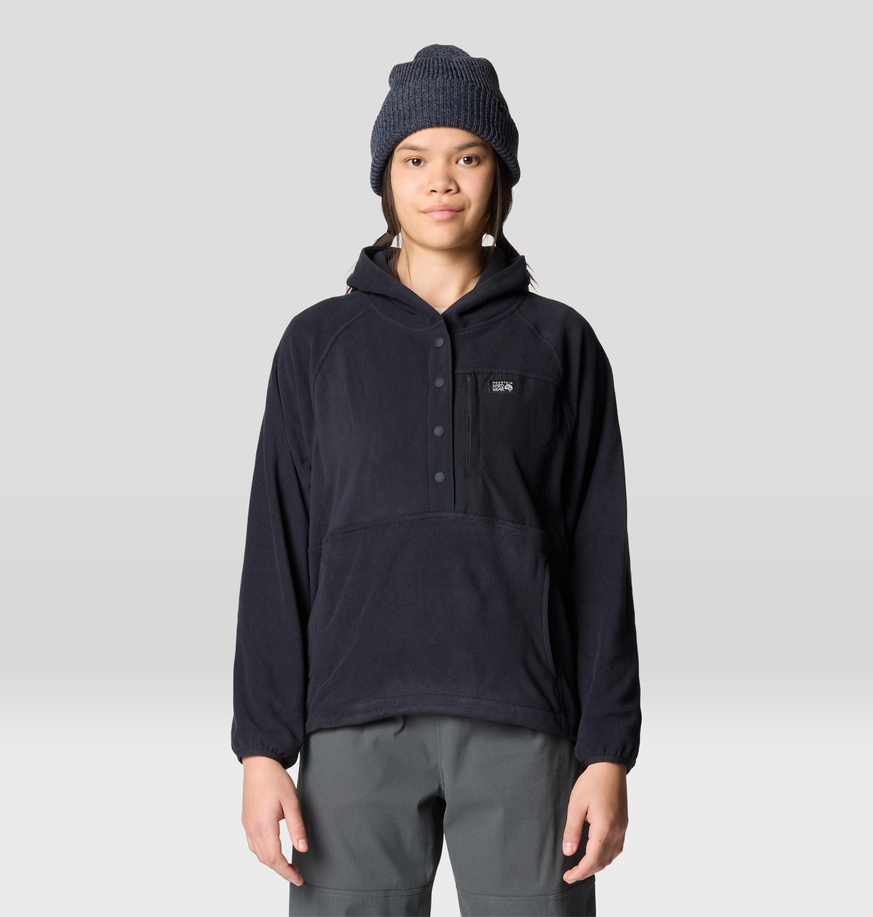 Click here for Mountain Hardwear Womens Microchill  Snap Neck Pul... prices