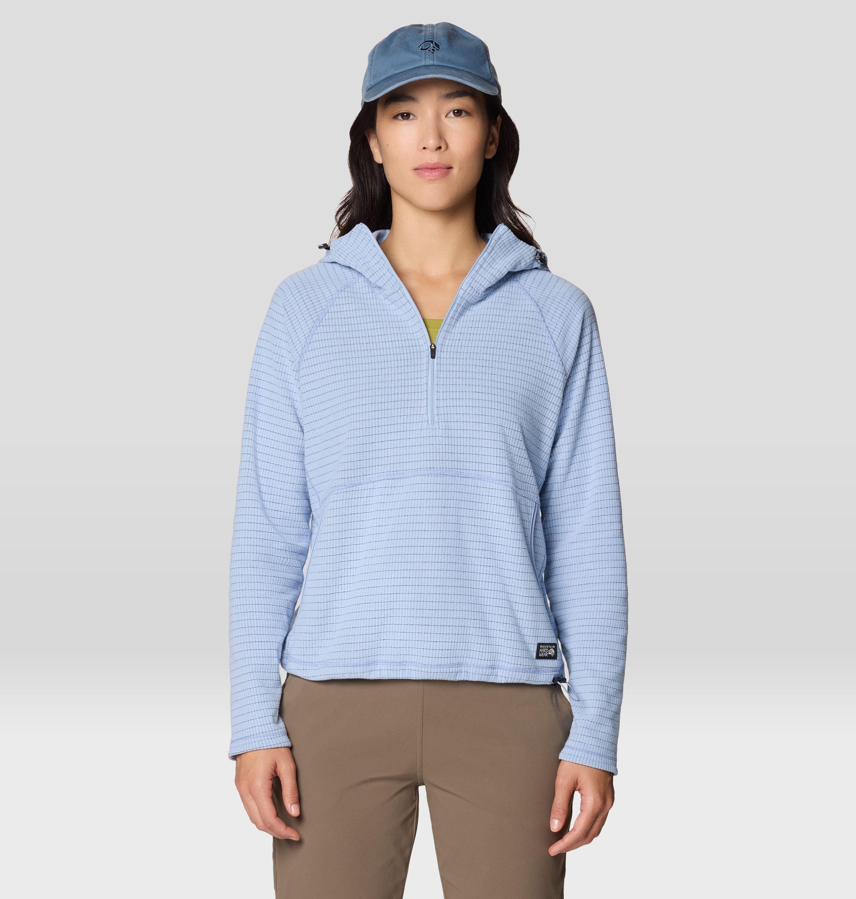 Click here for Mountain Hardwear Womens Summit Grid  Half Zip Hoo... prices
