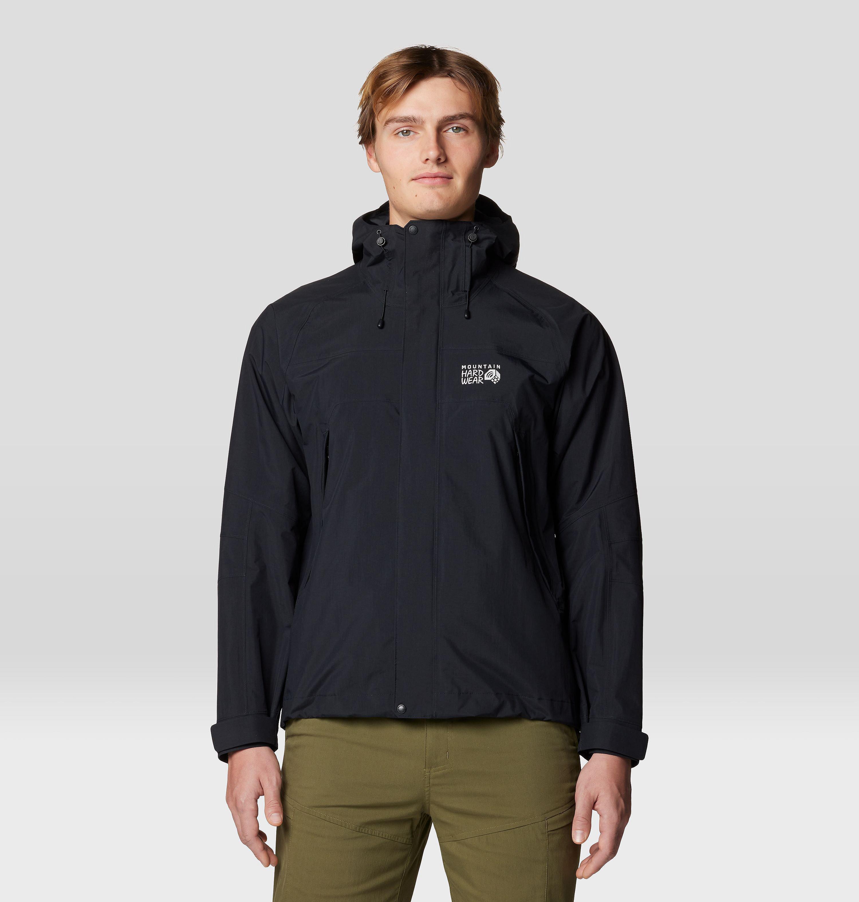 Click here for Mountain Hardwear Mens Dry Times  Hooded Rain Jack... prices