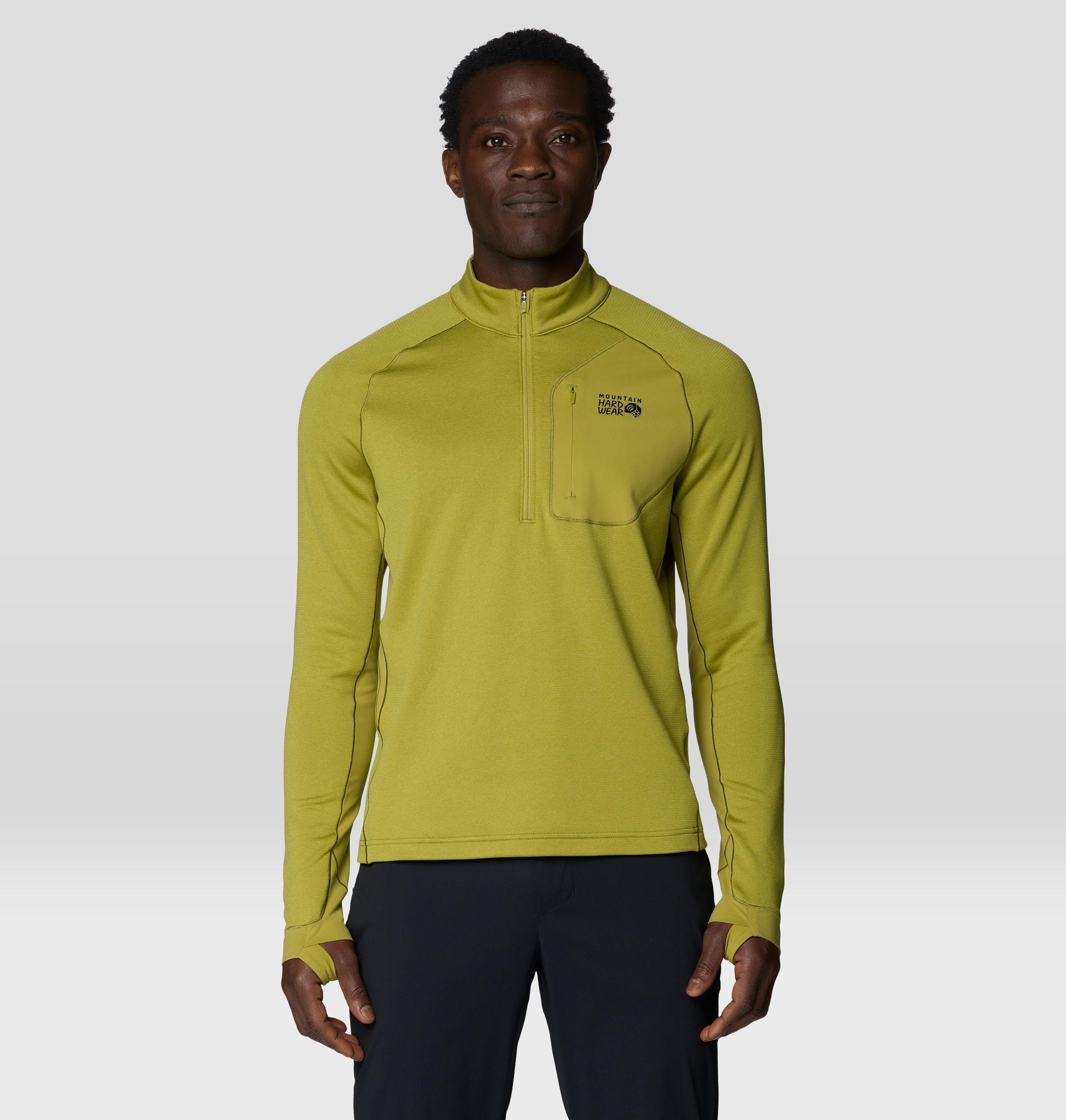 Click here for Mountain Hardwear Mens Up First  Tech Fleece Quart... prices