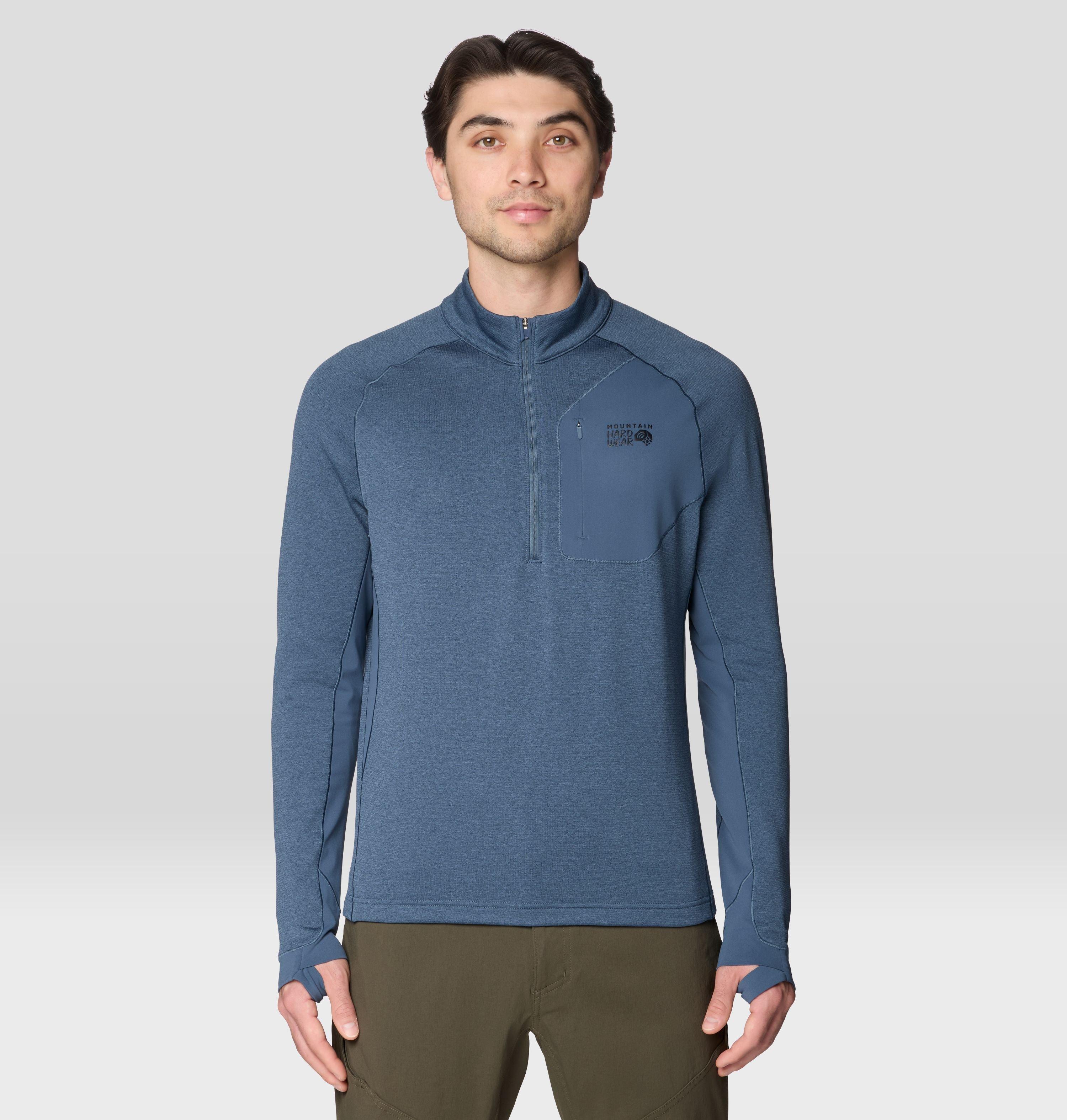 Click here for Mountain Hardwear Mens Up First  Tech Fleece Quart... prices