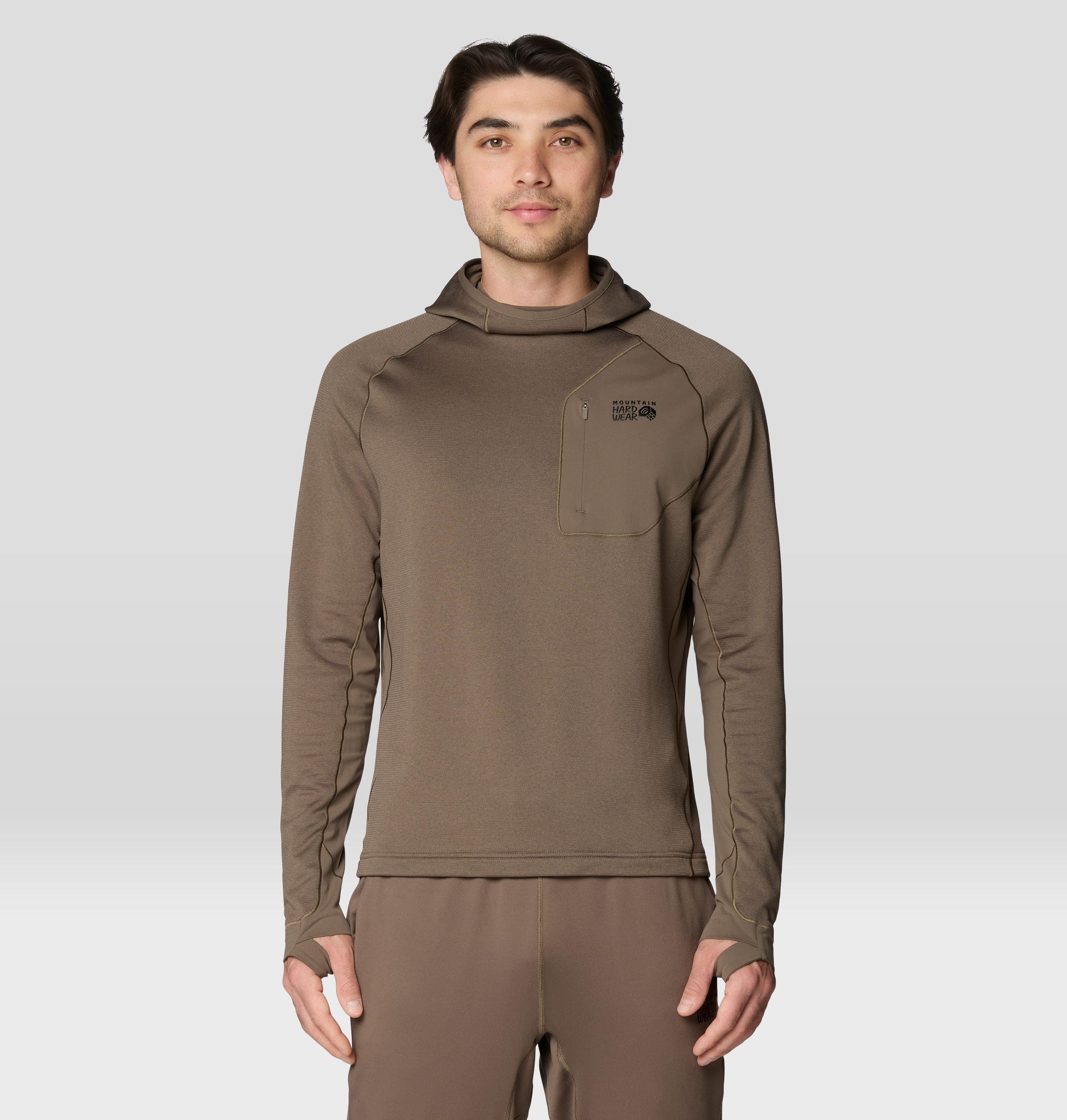 Click here for Mountain Hardwear Mens Up First  Tech Fleece Hoody... prices