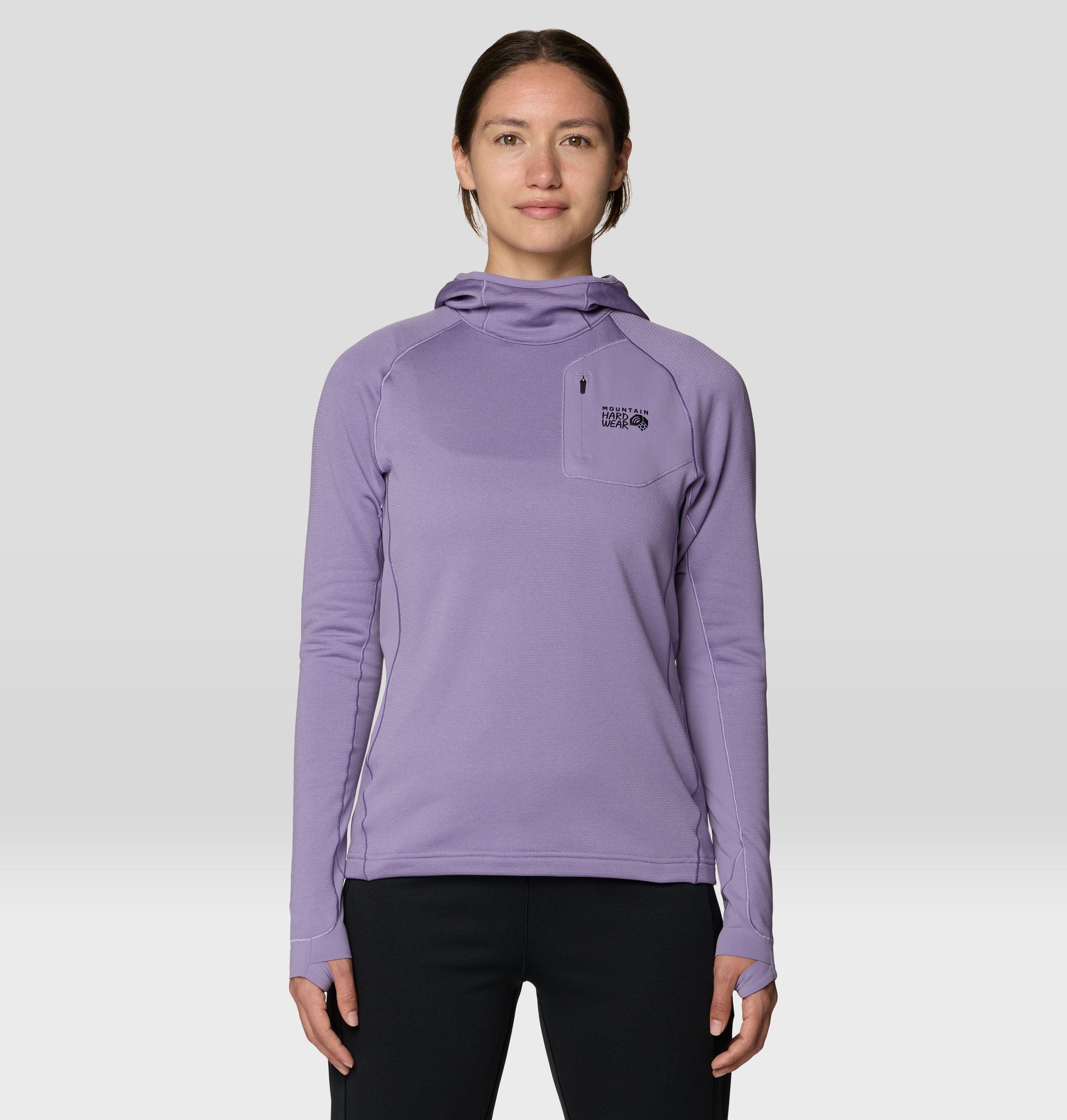 Click here for Mountain Hardwear Womens Up First  Tech Fleece Hoo... prices
