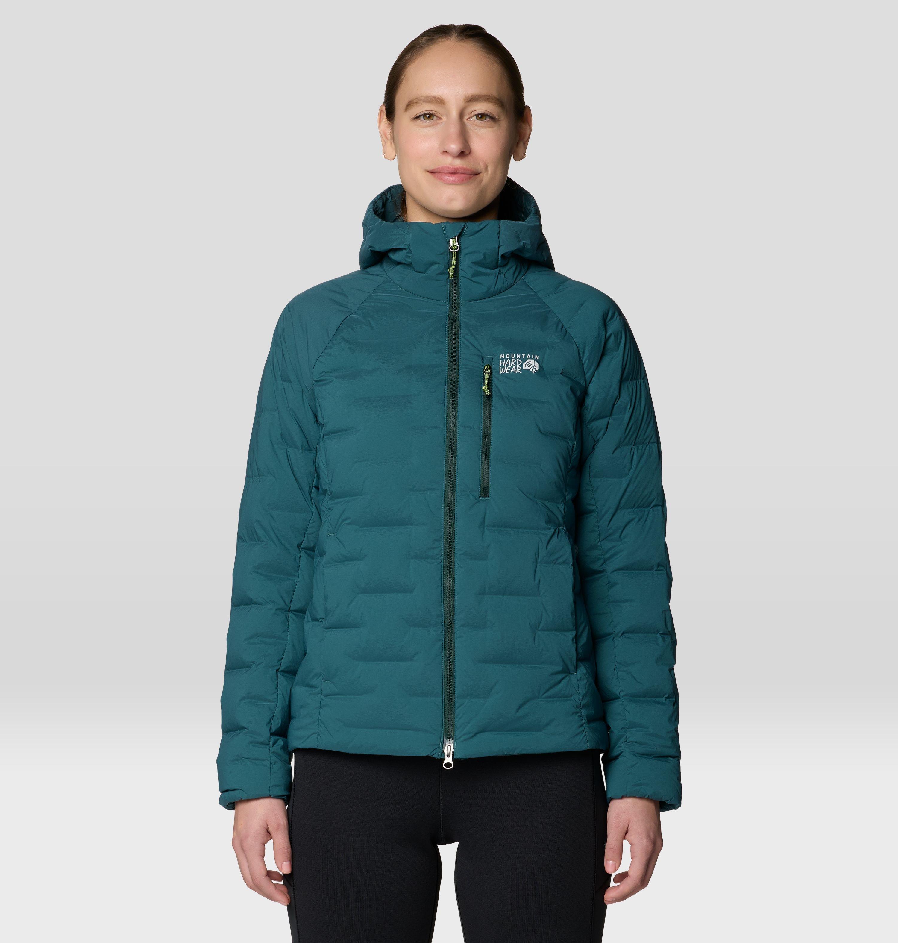 Click here for Mountain Hardwear Womens StretchDown  Hooded Jacke... prices