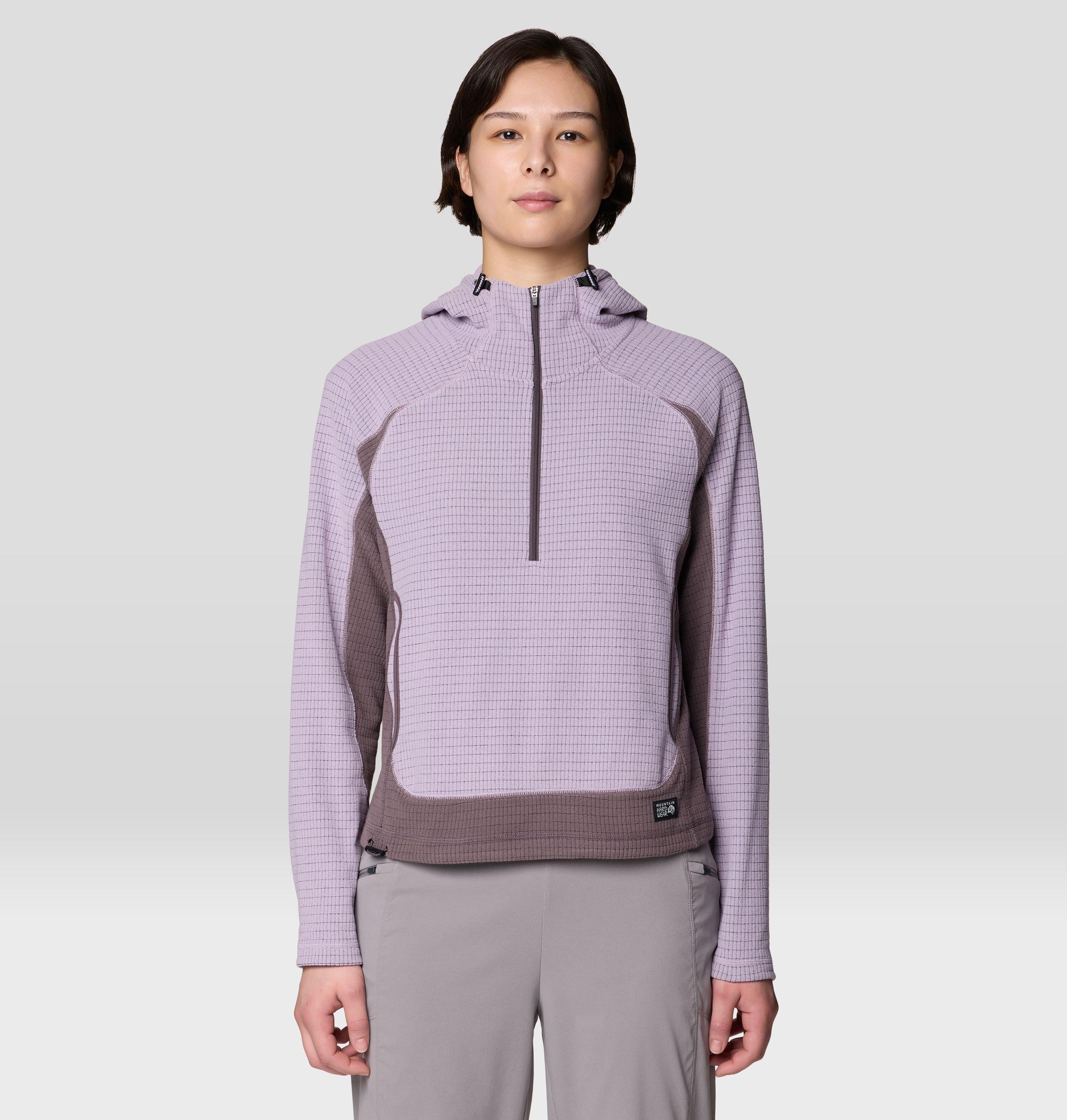 Click here for Mountain Hardwear Womens Summit Grid  Half Zip Hoo... prices