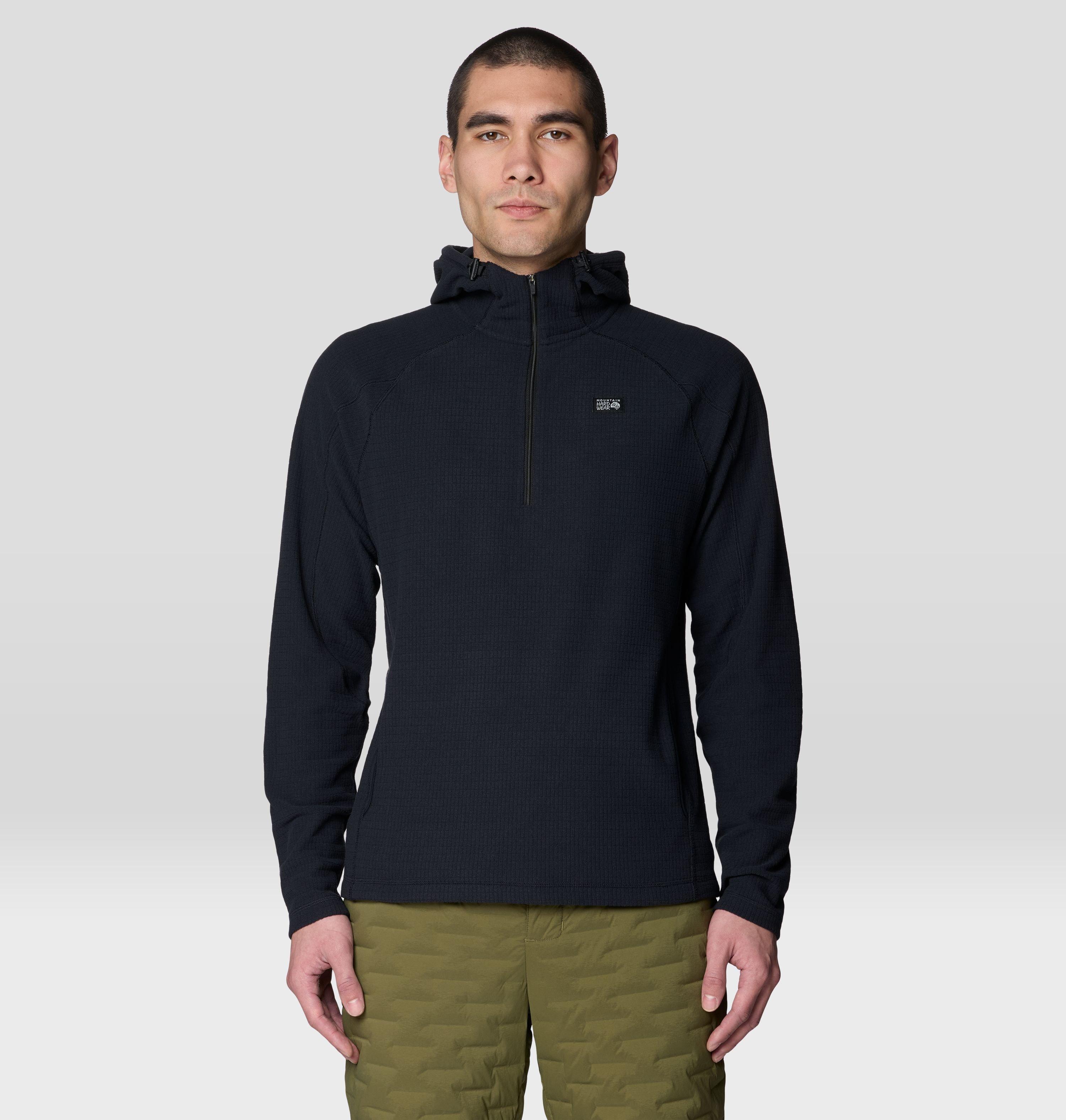 Click here for Mountain Hardwear Mens Summit Grid  Zip Hoody- prices
